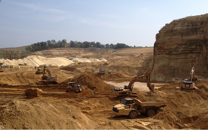 Sand Mining - Albrightson Excavating, Inc.